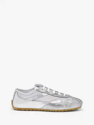 Alexander McQueen Boxe Sneaker - Silver
