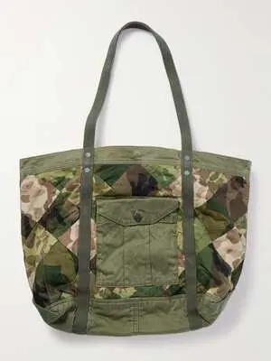 Ralph Lauren Patchwork Camouflage-print Cotton Tote Bag