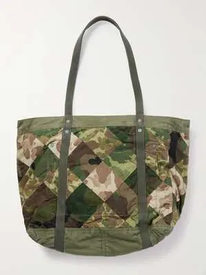 Ralph Lauren Patchwork Camouflage-print Cotton Tote Bag