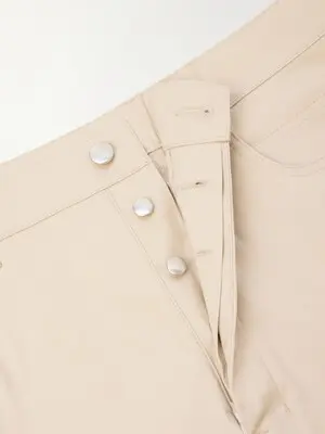Rick Owens Bolan Bootcut Organic Cotton-blend Trousers - Neutrals