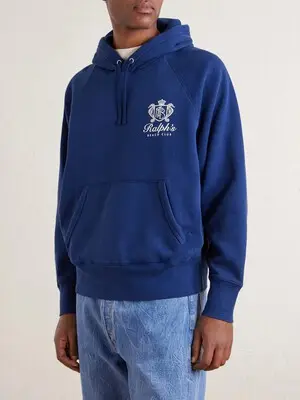 Polo Ralph Lauren Logo-print Cotton-blend Jersey Hoodie