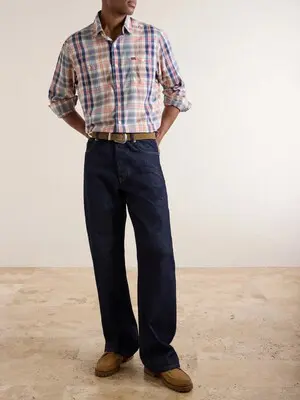 Polo Ralph Lauren Checked Cotton-madras Shirt