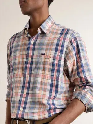 Polo Ralph Lauren Checked Cotton-madras Shirt