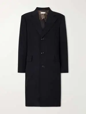 Our Legacy Dolphin Virgin Wool-gabardine Coat - Black