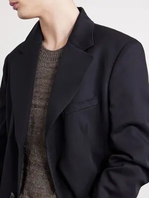 Our Legacy Dolphin Virgin Wool-gabardine Coat