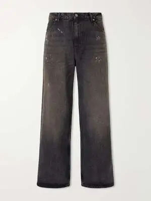 Our Legacy Vast Cut Wide-leg Jeans - Black