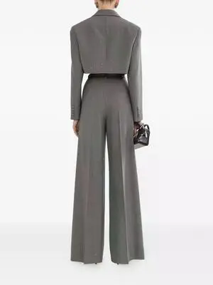 NISSA Sequined Wide-leg Trousers