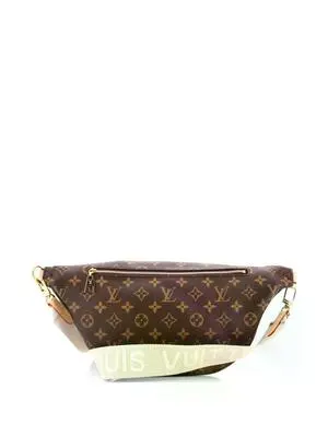 LOUIS VUITTON High Rise Bum Bag Monogram Canvas Belt Bag
