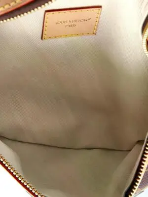 LOUIS VUITTON High Rise Bum Bag Monogram Canvas Belt Bag