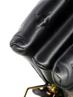 LOUIS VUITTON Coussin Pm Crossbody Bag Monogram Embossed Lambskin - Black