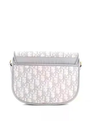 Dior Bobby Flap Bag Oblique Canvas Medium - Grey