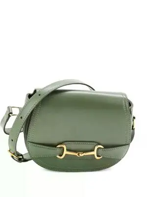 Celine Crecy Flap Bag Small Crossbody Bag Leather - Green