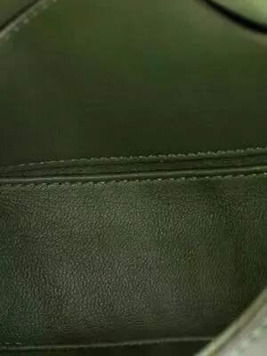 Celine Crecy Flap Bag Small Crossbody Bag Leather - Green