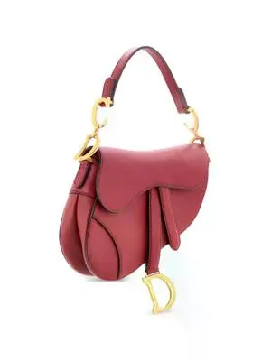Dior Saddle Mini Shoulder Bag Leather - Red