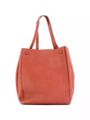 Celine Phantom Tie Cabas Medium Tote - Red