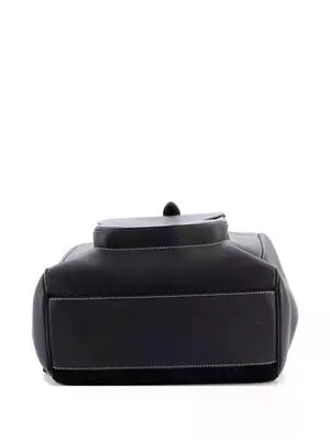 Dior Saddle Single Pocket Leather Large Backpack