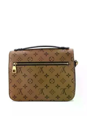LOUIS VUITTON Pochette Metis Reverse Monogram Canvas Crossbody Bag - Brown