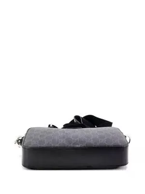 Gucci Interlocking G Patch Gg Coated Canvas Small Shoulder Bag