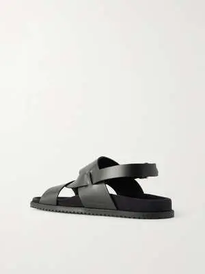 Dolce & Gabbana Buckled Leather Sandals