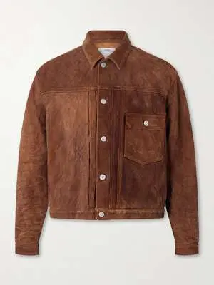 Visvim 102x Cropped Leather Jacket - Brown