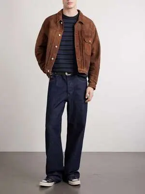 Visvim 102x Cropped Leather Jacket