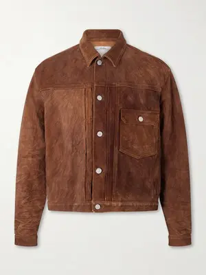 Visvim 102x Cropped Leather Jacket - Brown