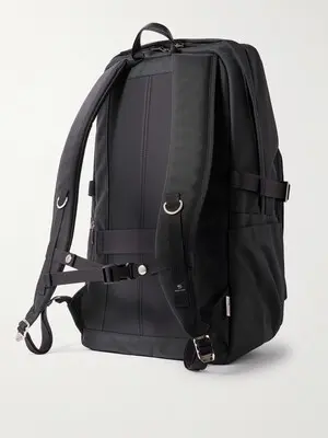 MASTER-PIECE CO Spec Cordura® Trimmed Mastertex-09™ And Leather Backpack