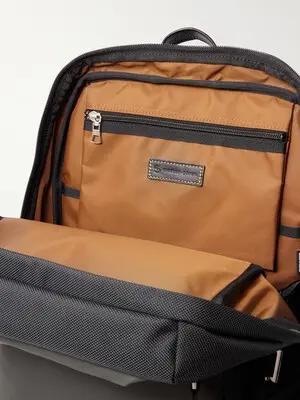 MASTER-PIECE CO Spec Cordura® Trimmed Mastertex-09™ And Leather Backpack