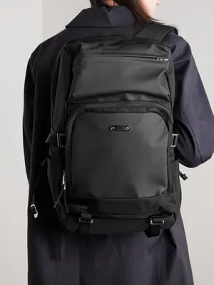 MASTER-PIECE CO Spec Cordura®-trimmed Mastertex-09™ And Leather Backpack