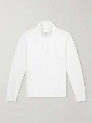 Mr P. Cotton Zip-up Sweater - Neutrals