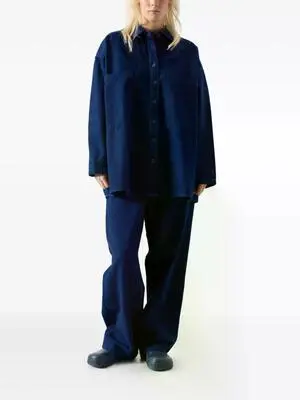 American Vintage Comow Chest-pocket Shirt - Blue