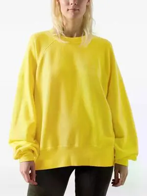 American Vintage Atubay Long-sleeved Sweatshirt - Yellow