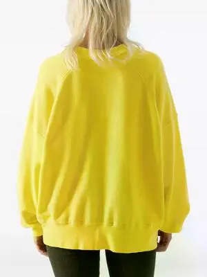 American Vintage Atubay Long-sleeved Sweatshirt - Yellow