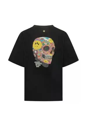 BARROW Skull Graphic T-shirt - Black