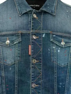 Dsquared2 Buttoned Denim Jacket