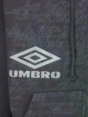 UMBRO X Slam Jam Text-print Zip-up Hoodie