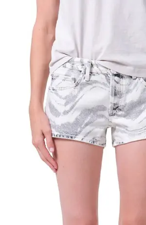AGOLDE Parker Denim Shorts