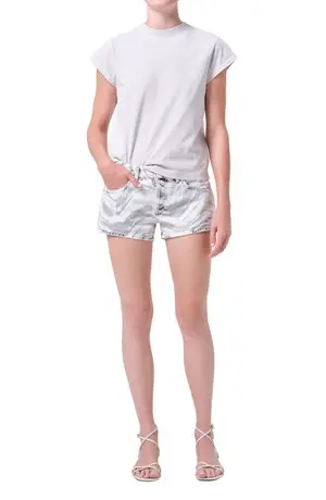 AGOLDE Parker Denim Shorts