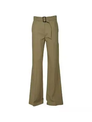 ROOM 52 Belted Trousers - Green