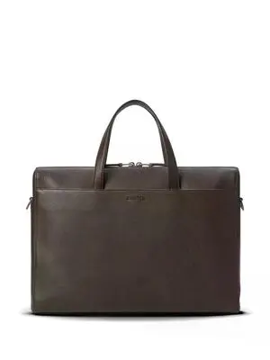 Shinola Canfield Leather Briefcase - Brown