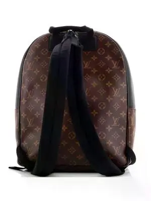 LOUIS VUITTON Josh Macassar Monogram Canvas Backpack