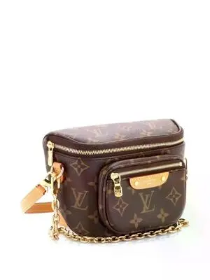 LOUIS VUITTON Bum Bag Monogram Canvas Mini Belt Bag