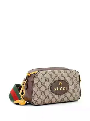 Gucci Neo Vintage Camera Messenger Bag Gg Coated Canvas - Brown