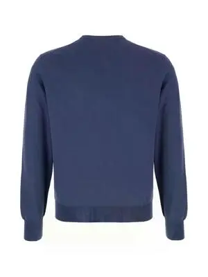 PANICALE Cotton Crew Neck Sweater - Blue