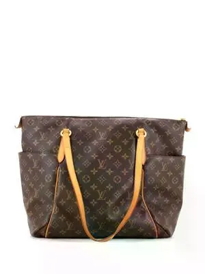 LOUIS VUITTON Totally Handbag Monogram Canvas Gm Shoulder Bag - Brown