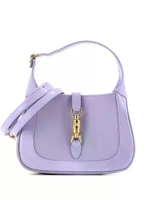 Gucci Jackie 1961 Leather Mini Hobo Bag - Purple