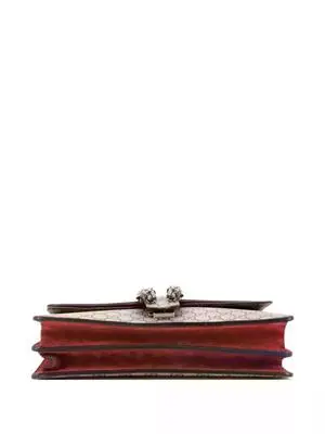 Gucci Dionysus Blooms Print Gg Coated Canvas Medium Shoulder Bag - Brown