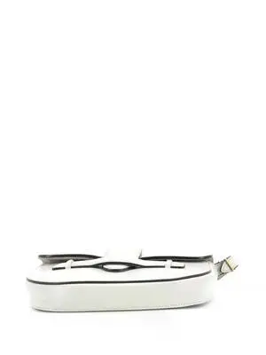 Celine Symmetrical Leather Mini Crossbody Bag - Neutrals