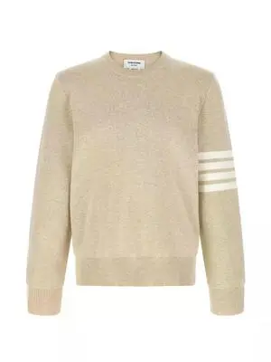 Thom Browne Four-bar Side-slit Sweater