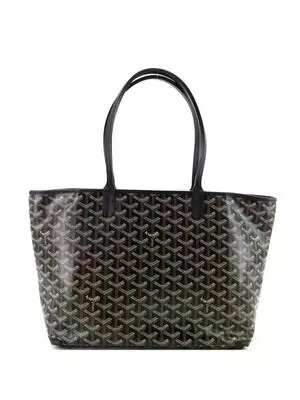 Goyard Artois Coated Canvas Pm Tote Bag - Black